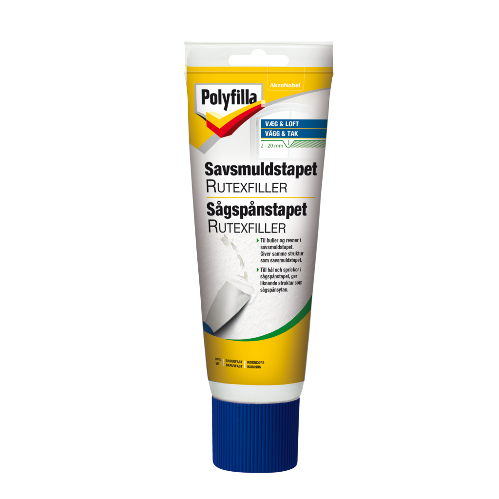 Polyfilla Savsmuldtapet Rutexfiller - Polyfilla Danmark